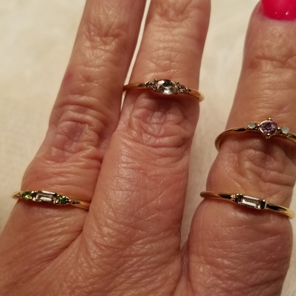 Unbranded | Jewelry | Minimalist 4ring Set | Poshmark